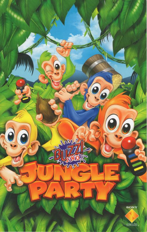 Buzz! Junior: Jungle Party cover or packaging material - MobyGames