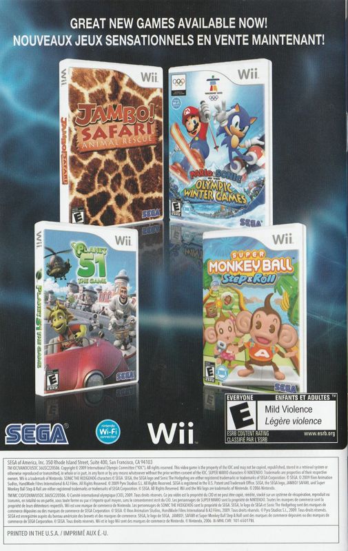 Sonic Unleashed cover or packaging material - MobyGames