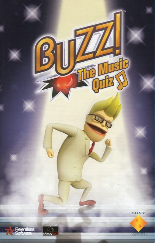 Buzz! The Music Quiz cover or packaging material - MobyGames