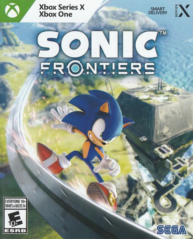 Sonic Frontiers cover or packaging material - MobyGames