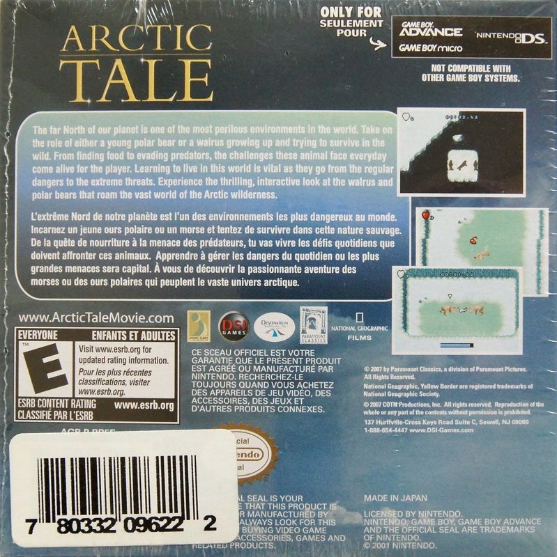 Arctic Tale cover or packaging material - MobyGames