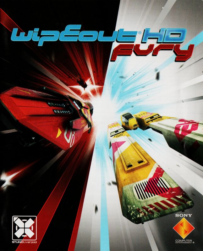 WipEout HD: Fury cover or packaging material - MobyGames