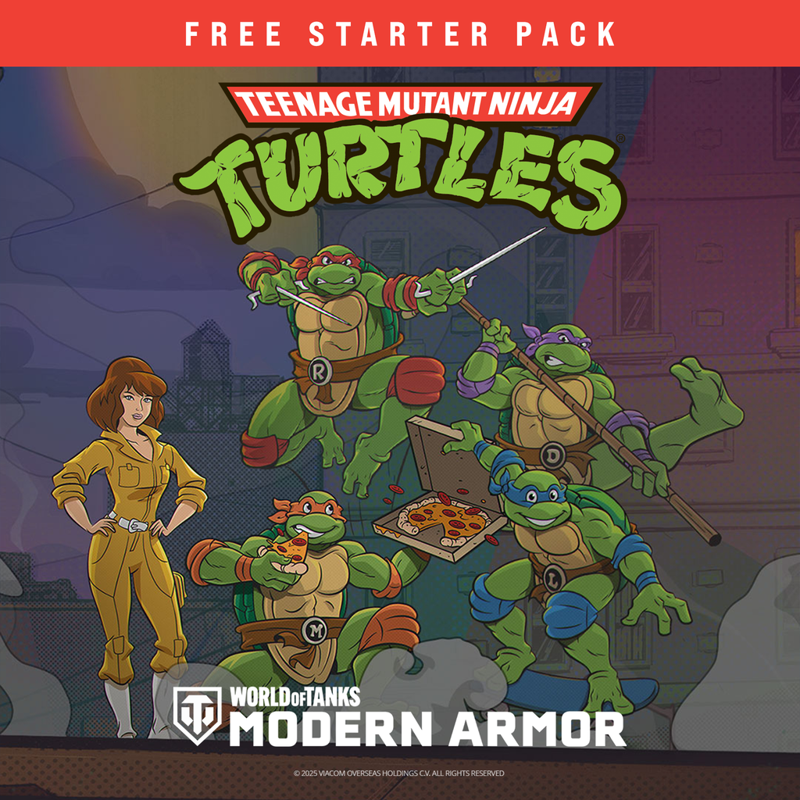 World of Tanks: Modern Armor - TMNT Starter Pack (2025) - MobyGames