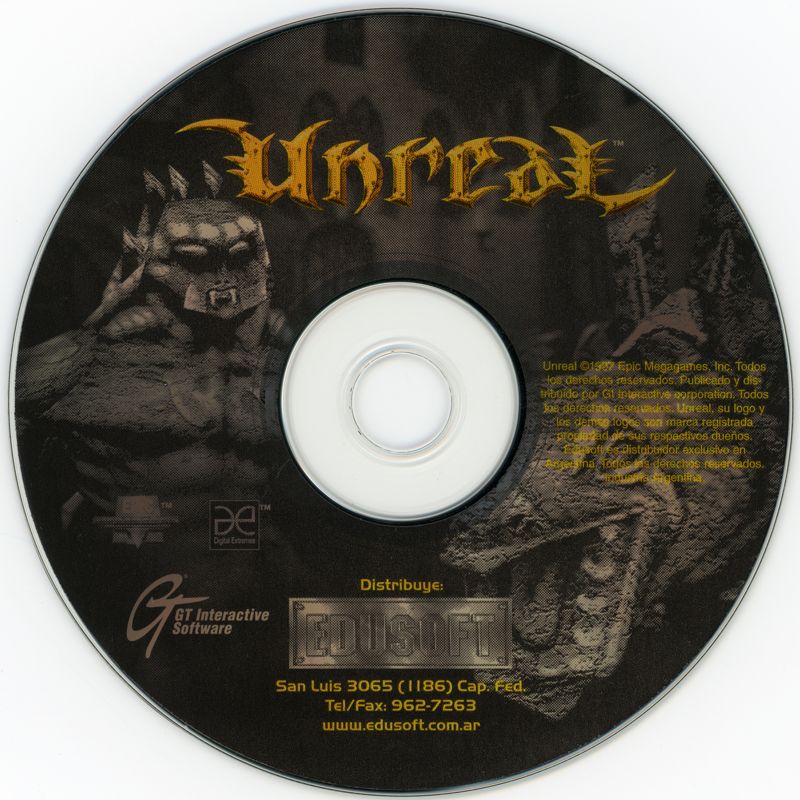 Unreal cover or packaging material - MobyGames