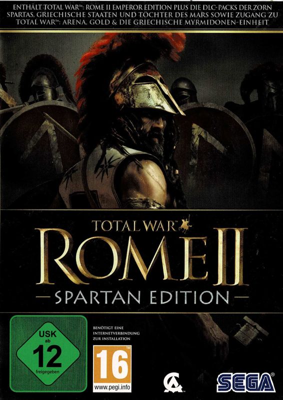 Total War: Rome II (Spartan Edition) Releases - MobyGames