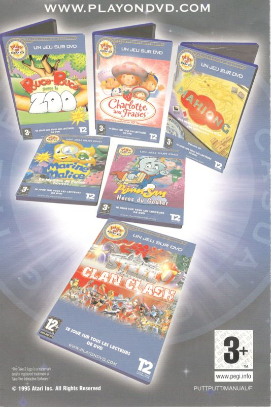 Putt-Putt Saves the Zoo cover or packaging material - MobyGames