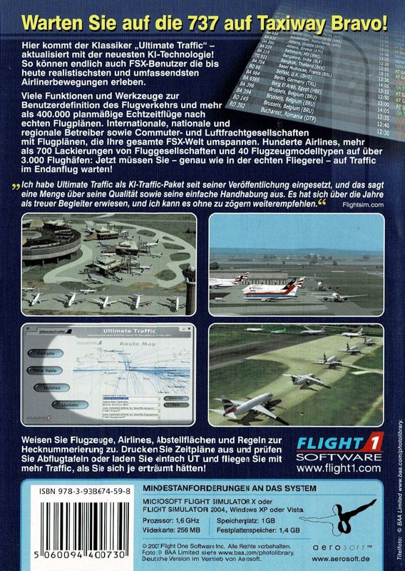 Ultimate Traffic 2007 cover or packaging material - MobyGames