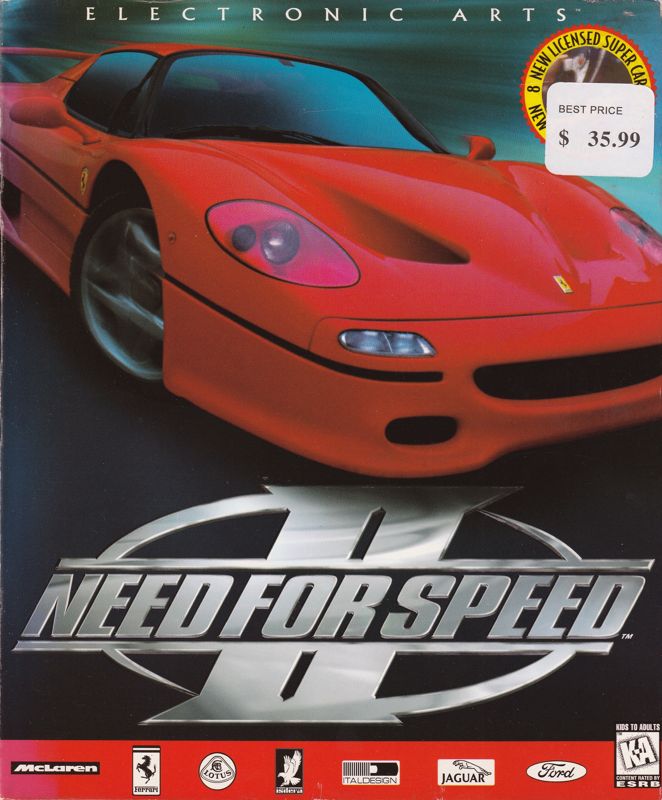 Need for Speed II cover or packaging material - MobyGames