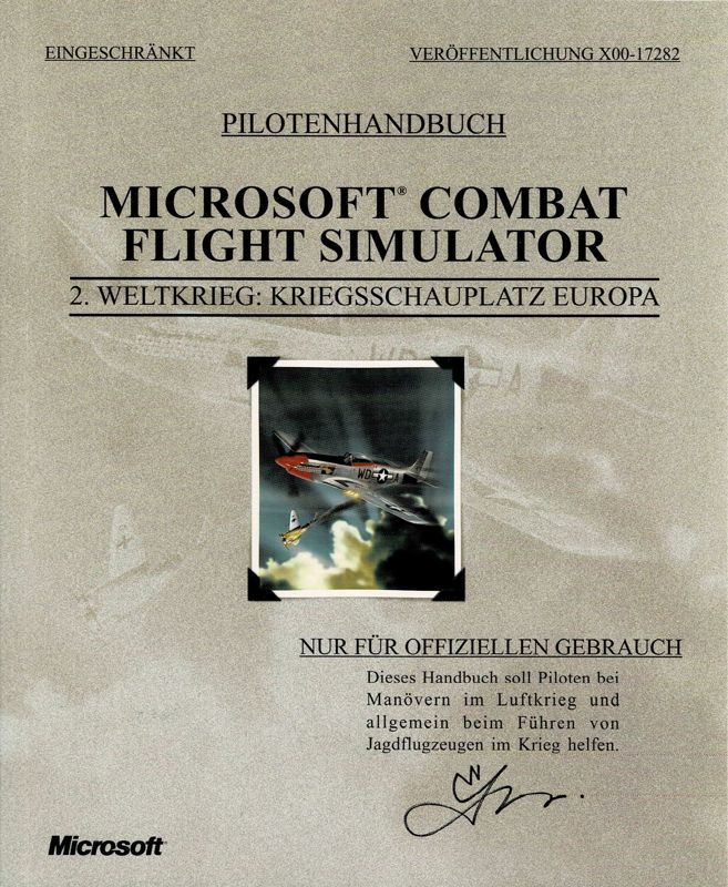 Microsoft Combat Flight Simulator: WWII Europe Series cover or ...