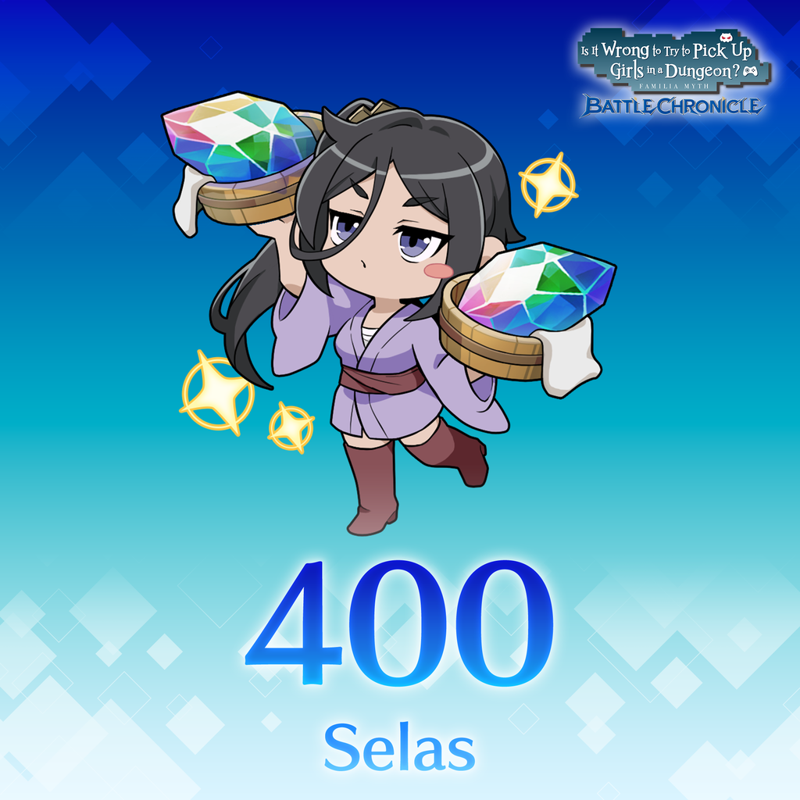 DanMachi: Battle Chronicle - 400 Selas credits - MobyGames