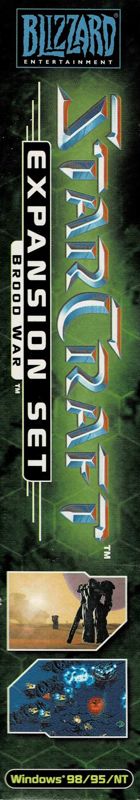 StarCraft: Brood War cover or packaging material - MobyGames
