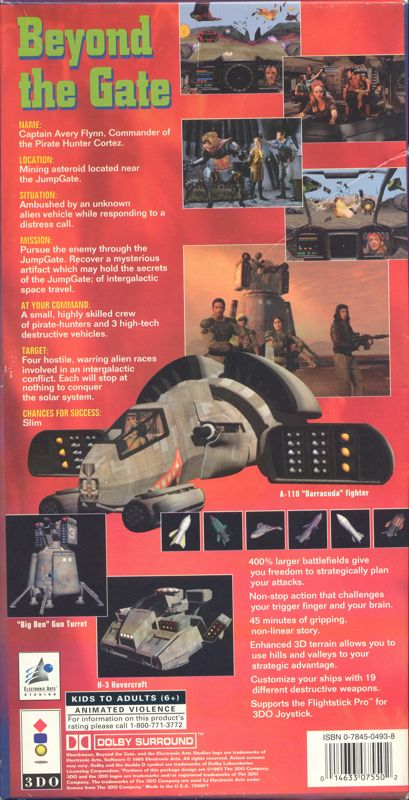 Shock Wave 2: Beyond the Gate cover or packaging material - MobyGames