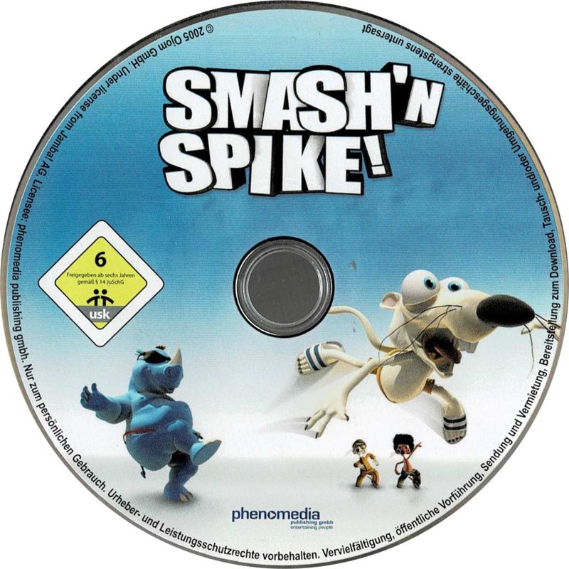 Smash'n Spike cover or packaging material - MobyGames