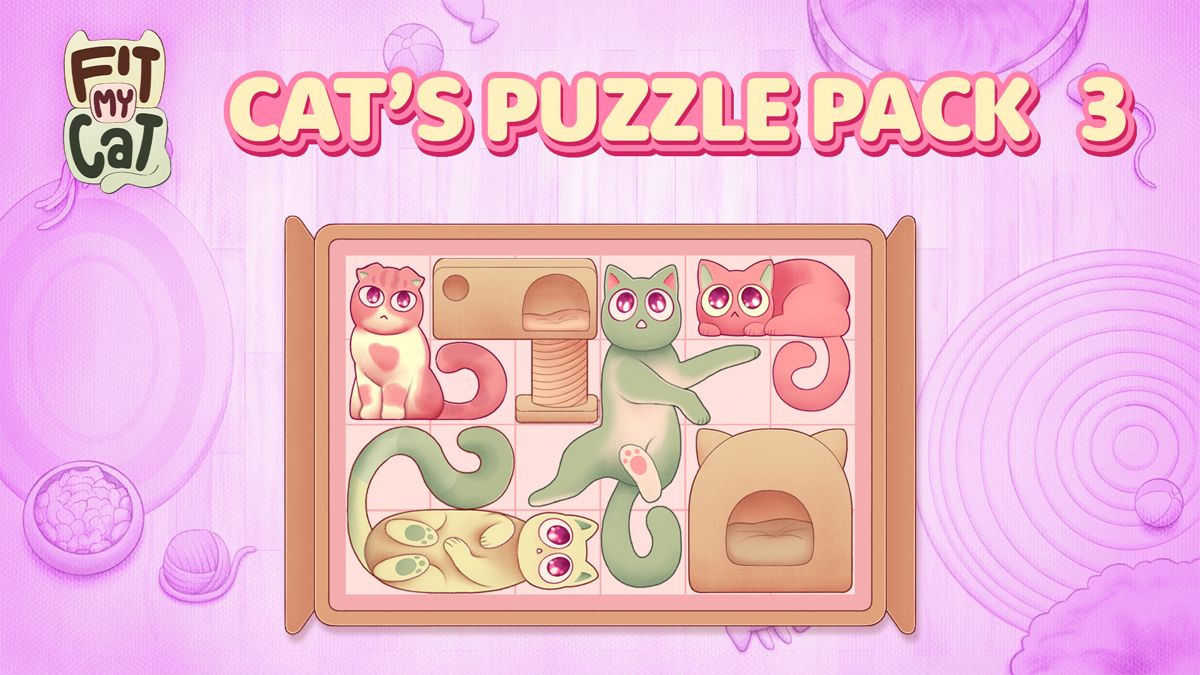 Fit My Cat: Cat's Puzzle Pack 3 (2024) - MobyGames