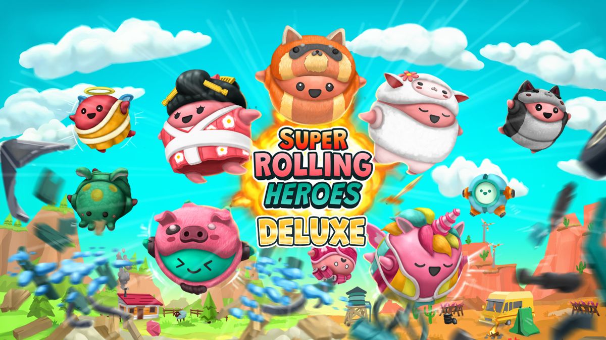 Super Rolling Heroes Deluxe box covers - MobyGames