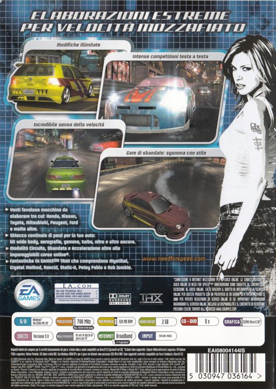 Need for Speed: Underground cover or packaging material - MobyGames
