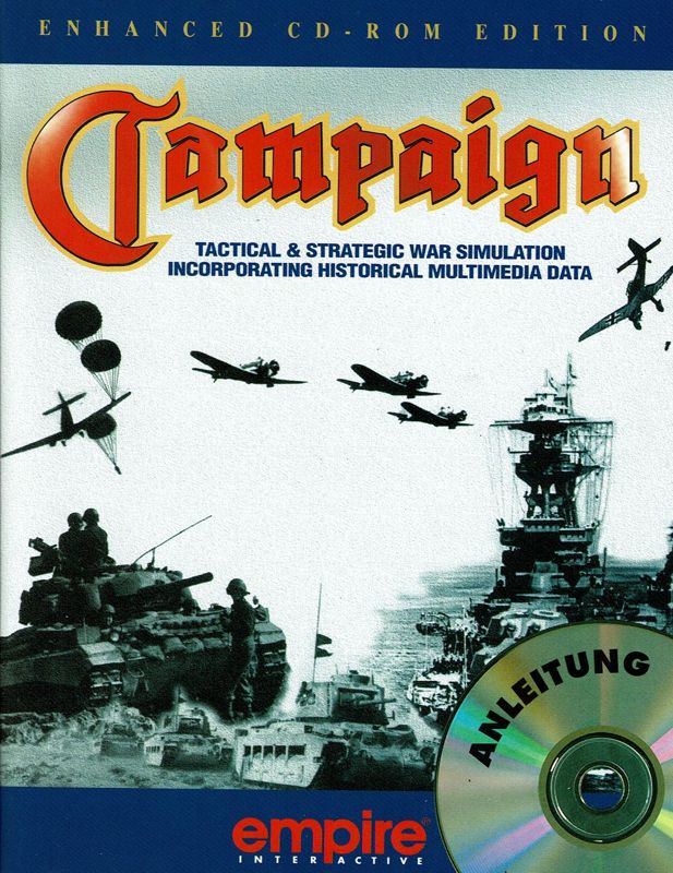 Campaign: Enhanced CD-ROM Edition cover or packaging material - MobyGames