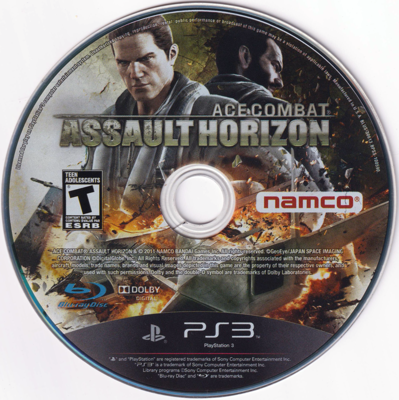 Ace Combat: Assault Horizon cover or packaging material - MobyGames