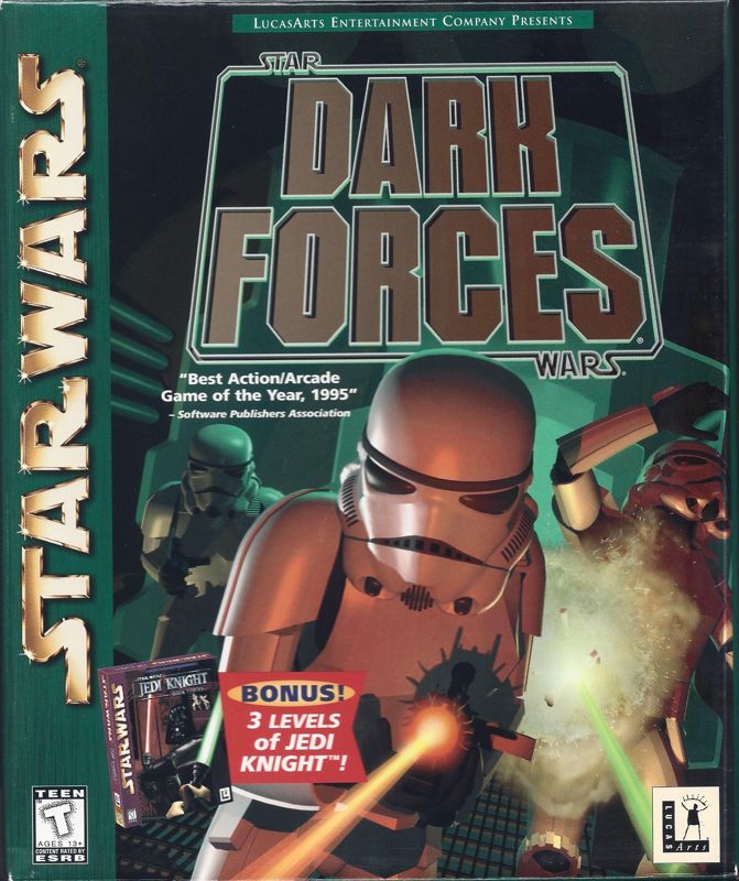 Star Wars: Dark Forces + 3 Levels of Jedi Knight cover or packaging ...