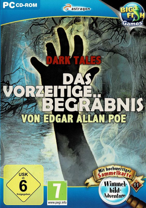 Dark Tales: Edgar Allan Poe's The Premature Burial box covers - MobyGames