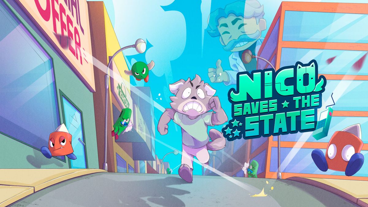 Nico Saves the State promo art, ads, magazines advertisements - MobyGames