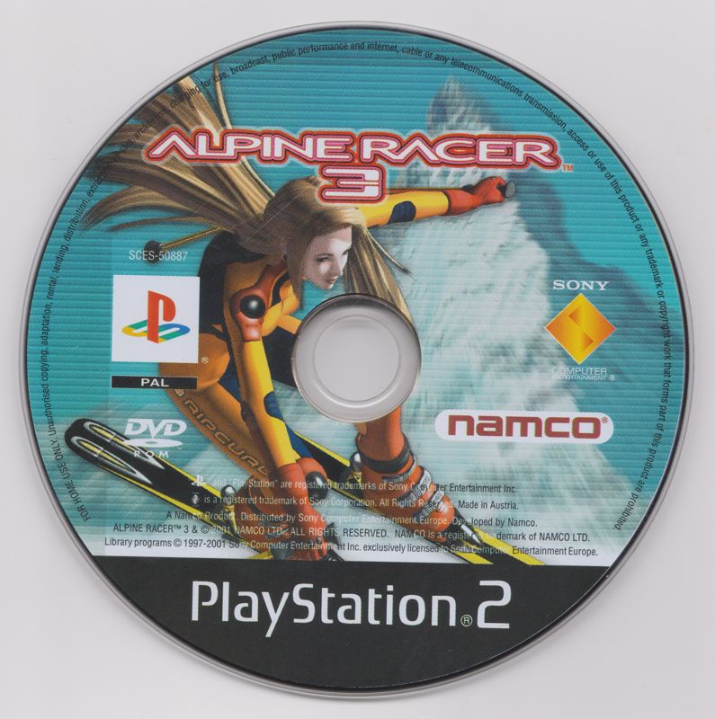 Alpine Racer 3 cover or packaging material - MobyGames