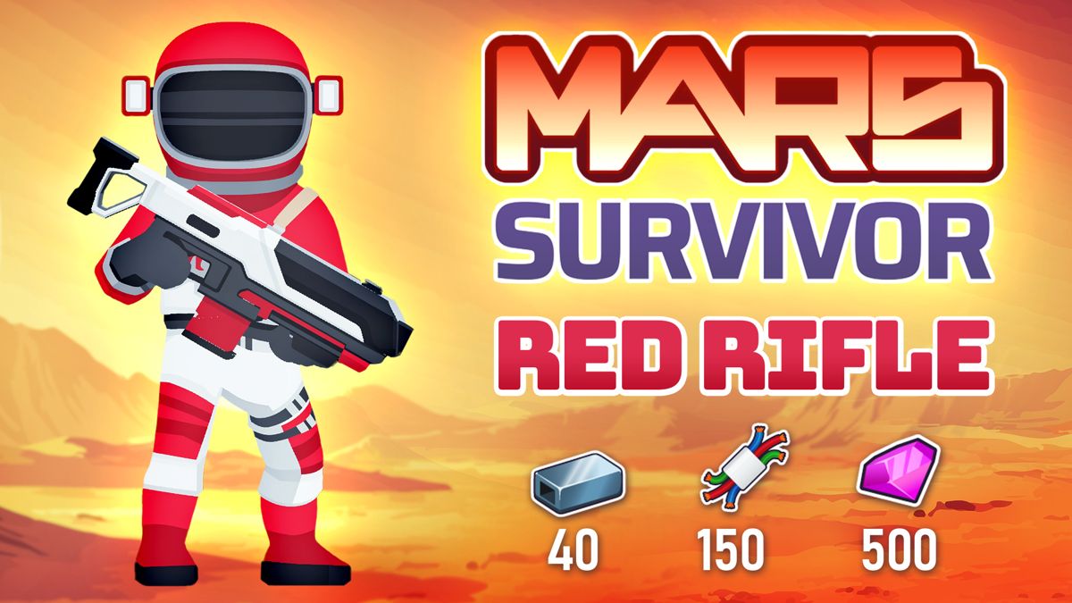 Mars Survivor: Red Rifle promo art, ads, magazines advertisements ...