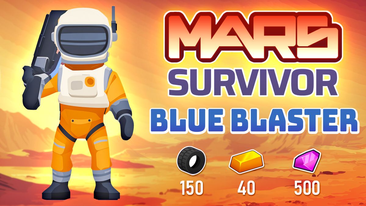 Mars Survivor: Blue Blaster (2024) - MobyGames