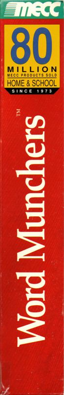 Word Munchers cover or packaging material - MobyGames