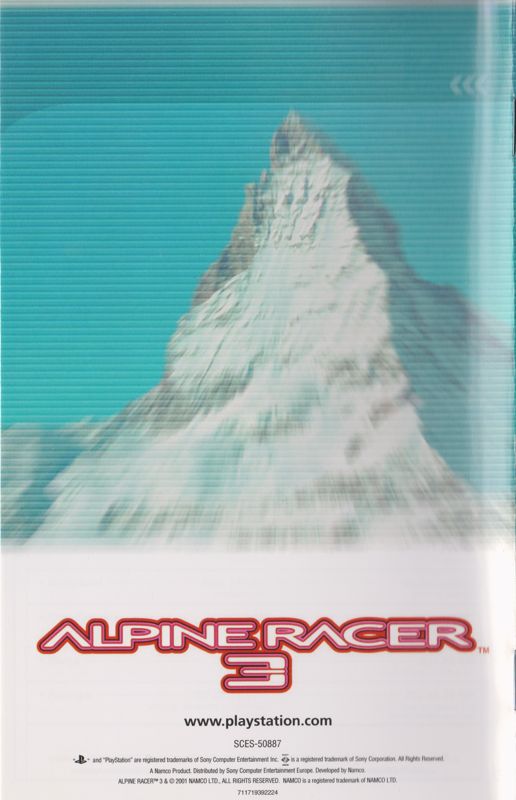 Alpine Racer 3 cover or packaging material - MobyGames