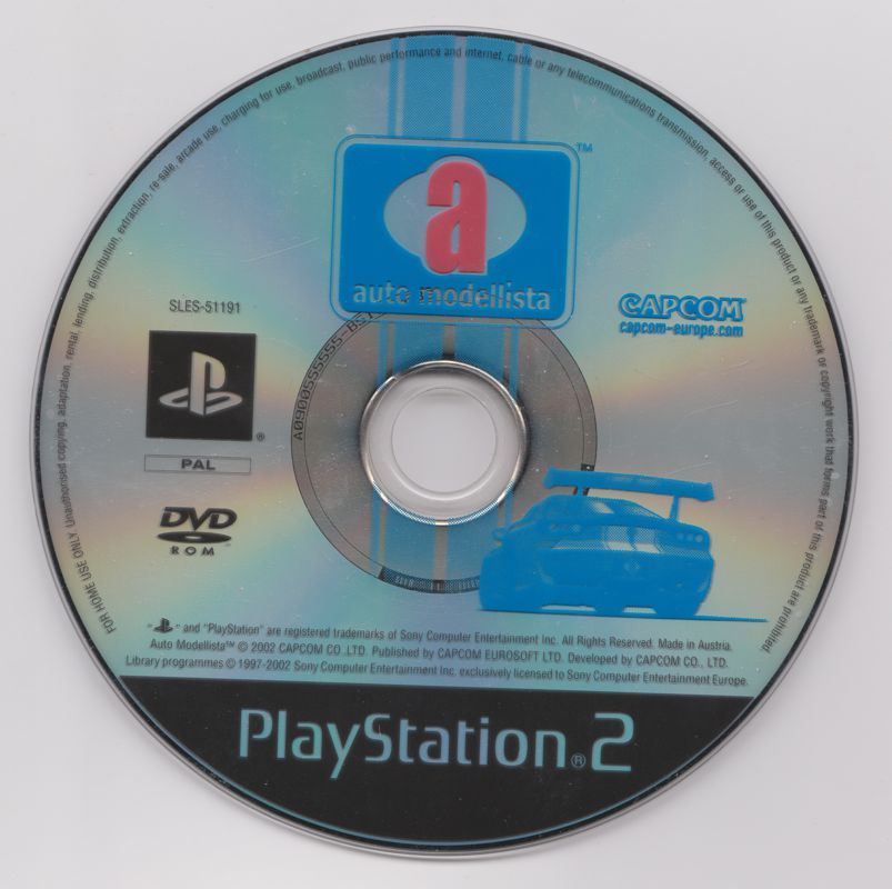 Auto Modellista cover or packaging material - MobyGames