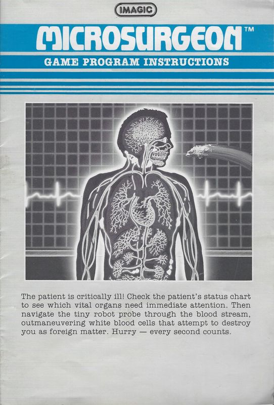 Microsurgeon cover or packaging material - MobyGames