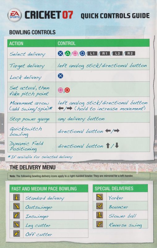 Cricket 07 cover or packaging material - MobyGames