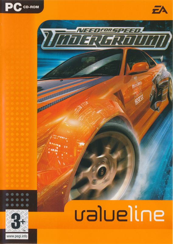 Need for Speed: Underground cover or packaging material - MobyGames