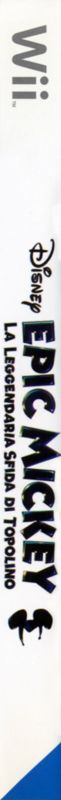 Disney Epic Mickey cover or packaging material - MobyGames