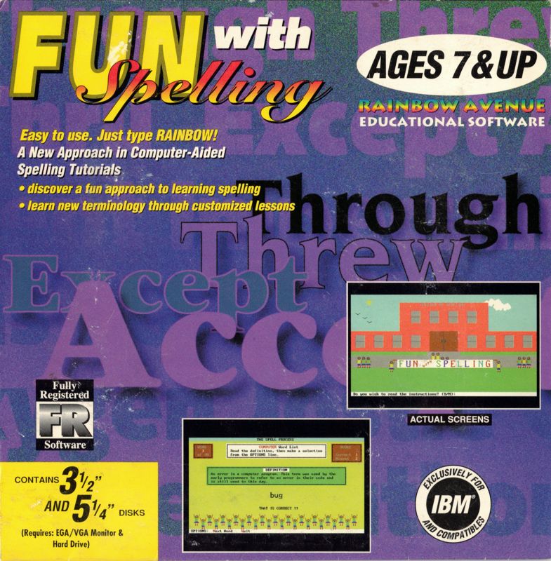 Fun With Spelling (1993) - MobyGames