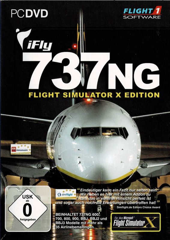 iFly 737NG: Flight Simulator X Edition box covers - MobyGames