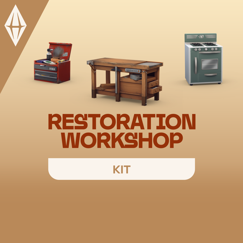 The Sims 4: Restoration Workshop Kit Releases - MobyGames