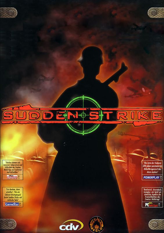 Sudden Strike cover or packaging material - MobyGames