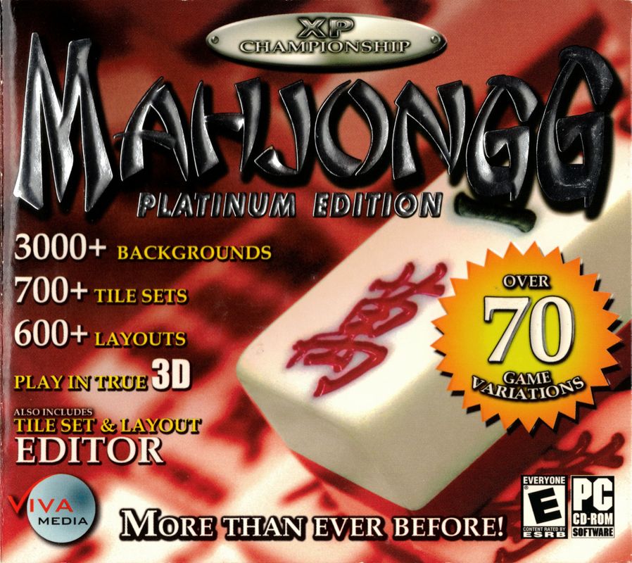 Mahjongg XP Championship: Platinum Edition (2005) - MobyGames