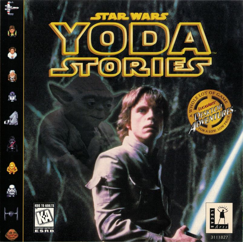 Star Wars: Yoda Stories cover or packaging material - MobyGames