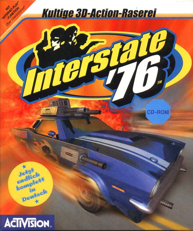 Interstate '76 cover or packaging material - MobyGames
