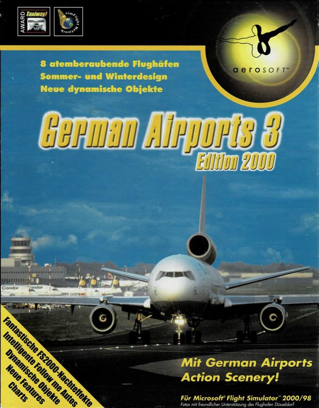 German Airports 3: Edition 2000 box covers - MobyGames