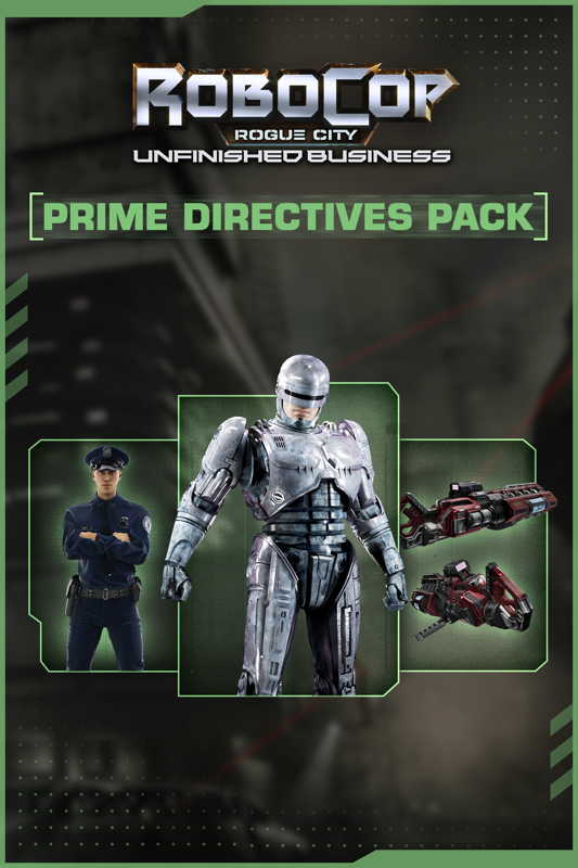 RoboCop: Rogue City - Unfinished Business: Prime Directives Pack (2025) - MobyGames