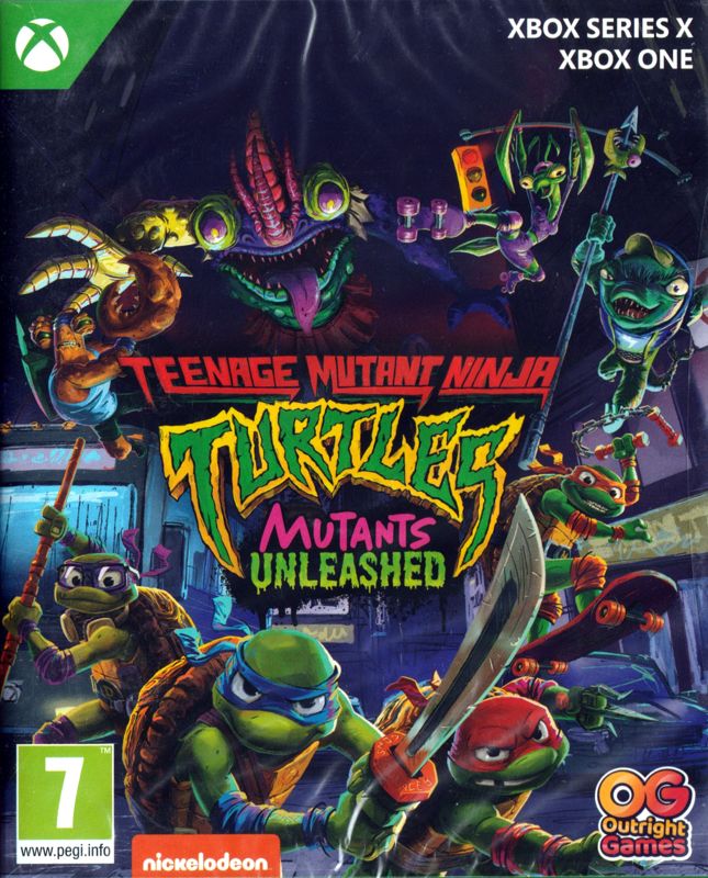 Teenage Mutant Ninja Turtles: Mutants Unleashed box covers - MobyGames