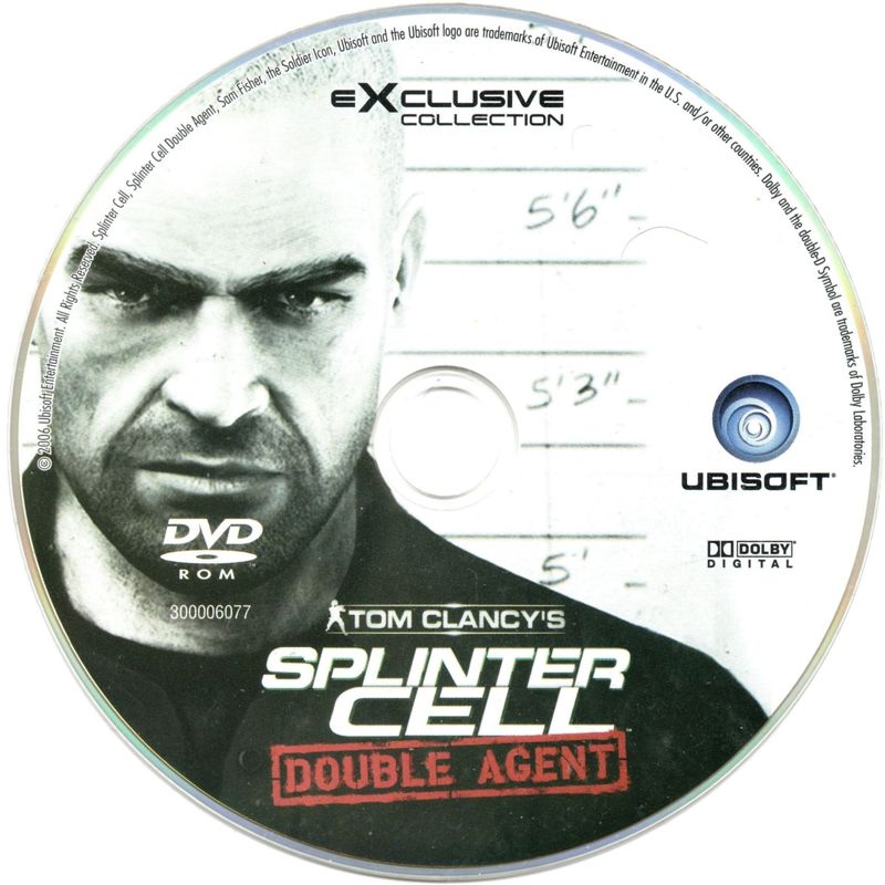Tom Clancy's Splinter Cell: Double Agent cover or packaging material ...