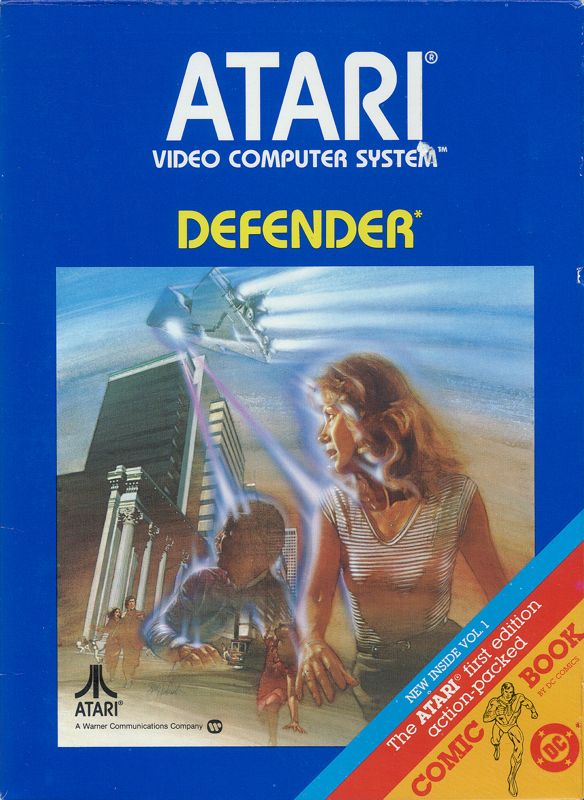 Defender box covers - MobyGames