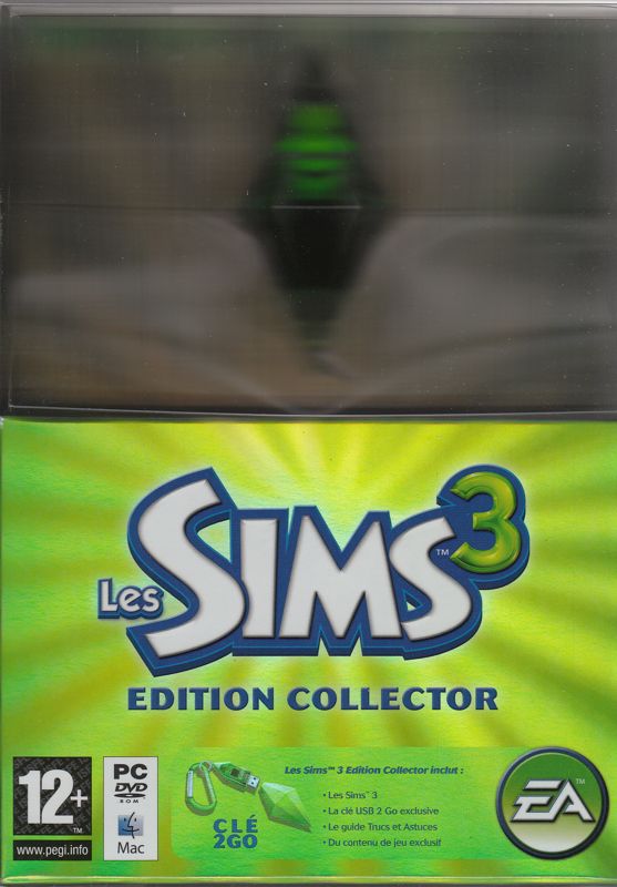 The Sims 3 (Collector's Edition) cover or packaging material - MobyGames