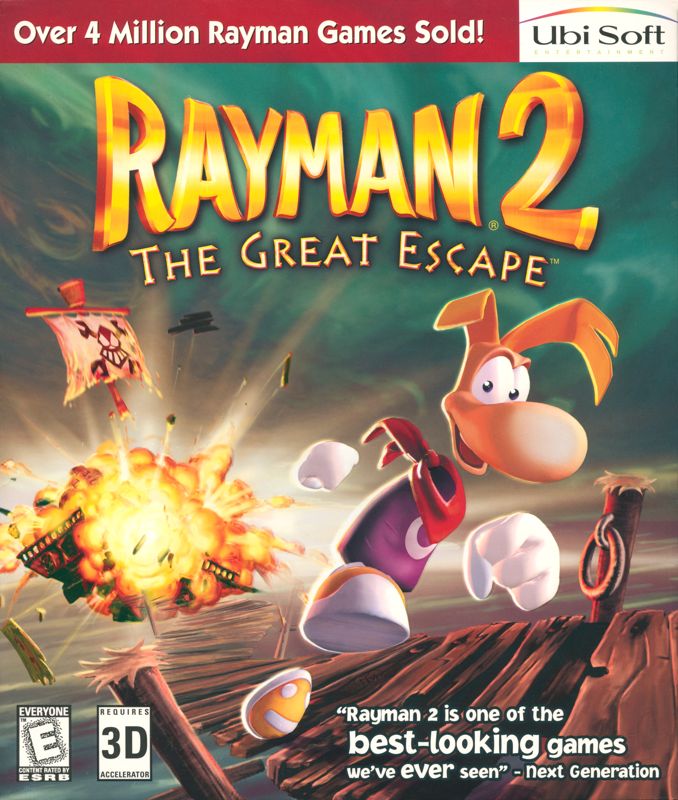 Rayman 2: The Great Escape (1999) - MobyGames