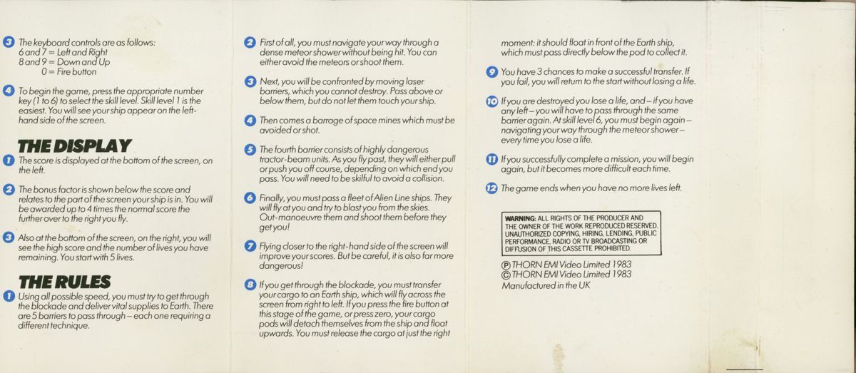 Blockade Runner cover or packaging material - MobyGames